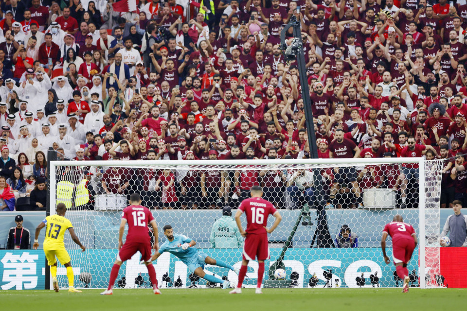 Football: Moment proves too big for hosts Qatar in World Cup opener
