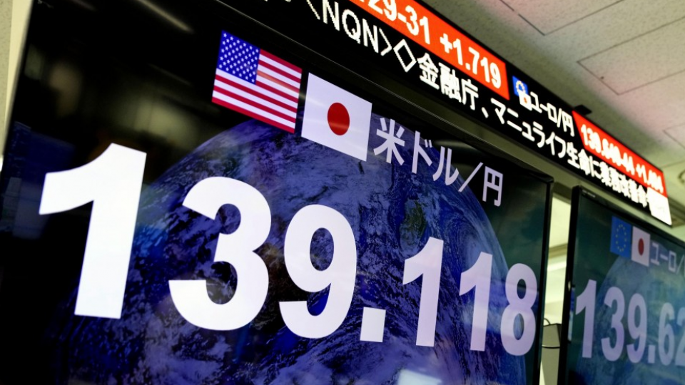 Yen falls to fresh 24-year low vs. dollar, stocks end higher