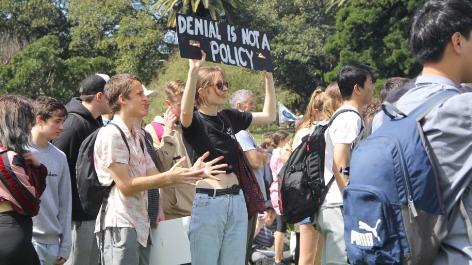 Australian students skip school to protest for climate action