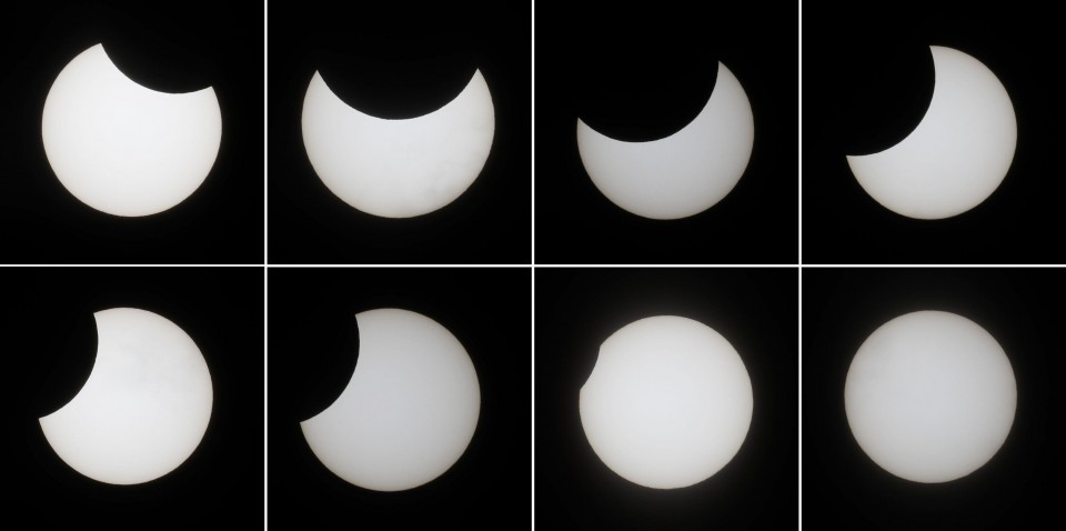 IN PHOTOS: Partial solar eclipse over Japan