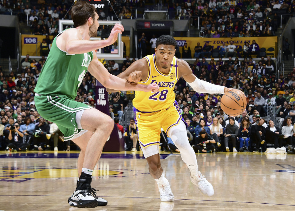 Basketball: Role player Rui Hachimura remains ready to step up for Lakers