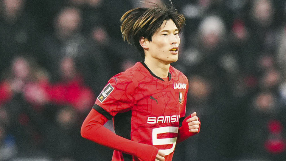 Football: Kyogo Furuhashi debuts for Rennes in 1-0 win over Strasbourg