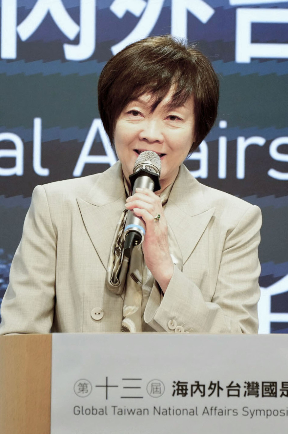 Widow of Japan ex-PM Abe links Taiwan's safety with that of Japan