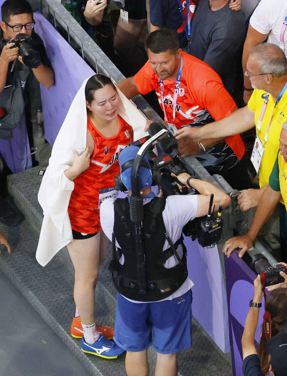Olympics: Haruka Kitaguchi emerges from adversity to win javelin gold ...