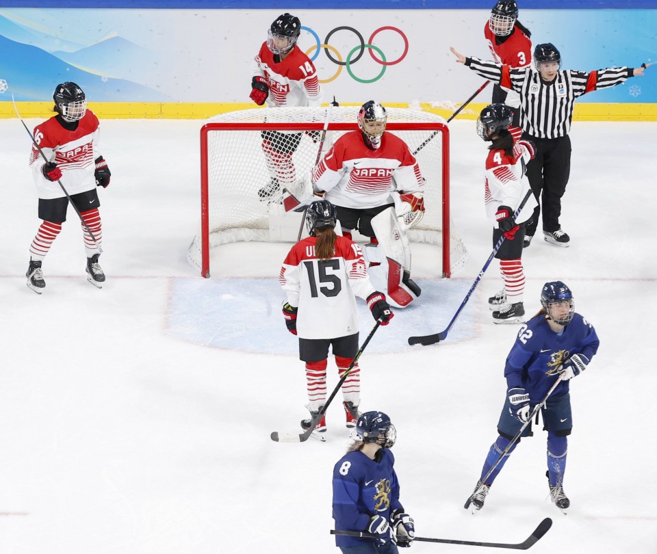 Olympics: Japan's ice hockey medal bid ends in loss to Finland