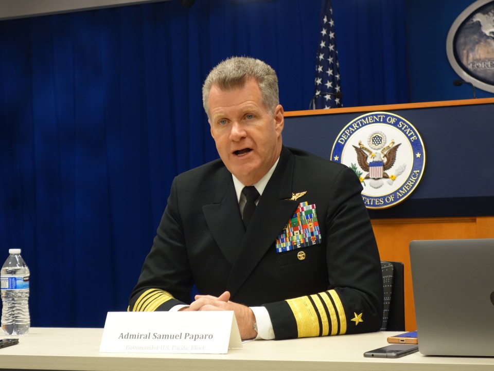 U.S. commander says window for possible Taiwan attack "unpredictable"