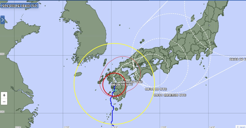 3 dead, over 80 hurt as typhoon makes landfall in southwest Japan