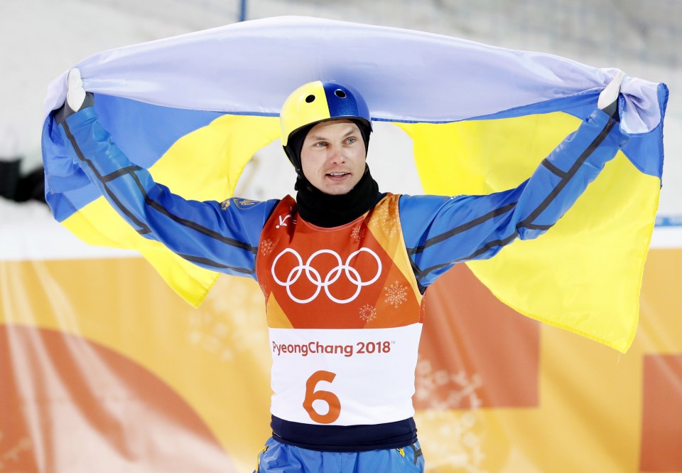 Olympics: Abramenko wins aerials gold, Ukraine's first in Pyeongchang